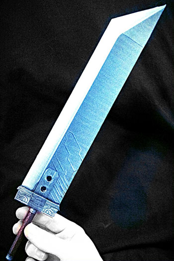 Final Fantasy VII: Buster Sword Papercraft | Paperized Crafts