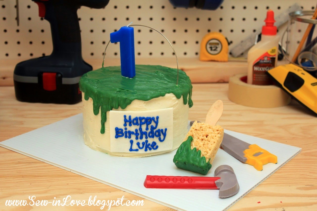 Sew In Love: Luke's Handyman Birthday Party!