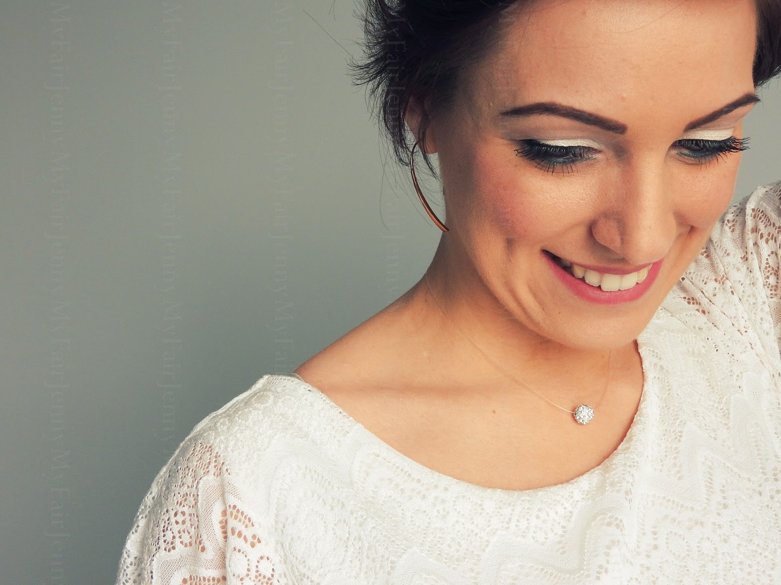 [Tuto] White Lace MakeUp - Bridal MakeUp | My Fair Jenny