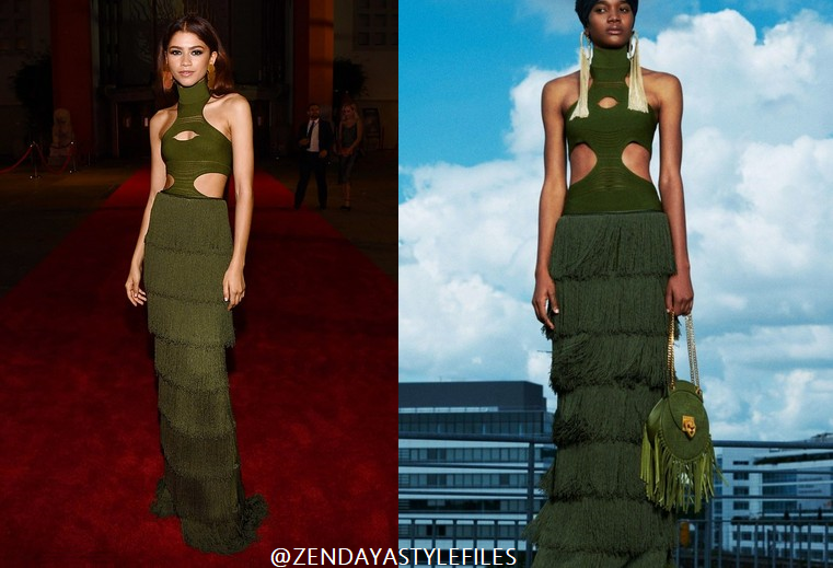 Throwback: Zendaya Hits Afterparty Of The Spider-Man Premiere In Balmain!