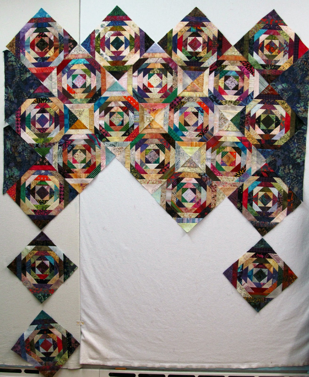 Exuberant Color : Diagonal layout.............