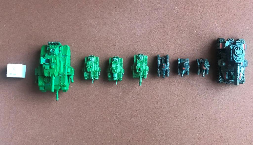 Paint. Play. Repeat!: 3mm vs 6mm Vanguard Miniatures Tanks