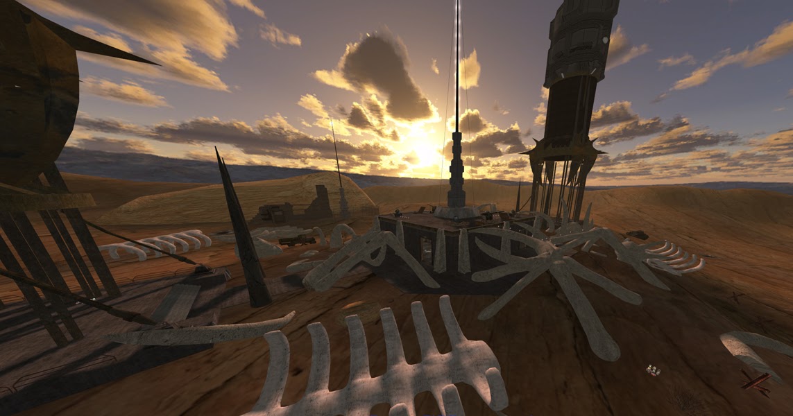 UT2004 Maps - {Wtf}Diealot: DM-Wtf-Warzone-Azufron-Outpost-M