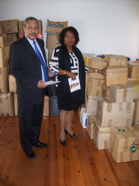 Casa de Angola para Todos: Visita à nossa sede da Exma. Senhora Drª ...