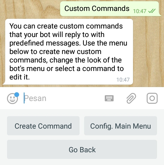 Cara Mudah Membuat Menu Pada Bot Telegram - Milano Ruus