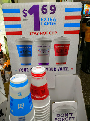 Robert Dyer @ Bethesda Row: Vote with your coffee cup at 7-Eleven in ...