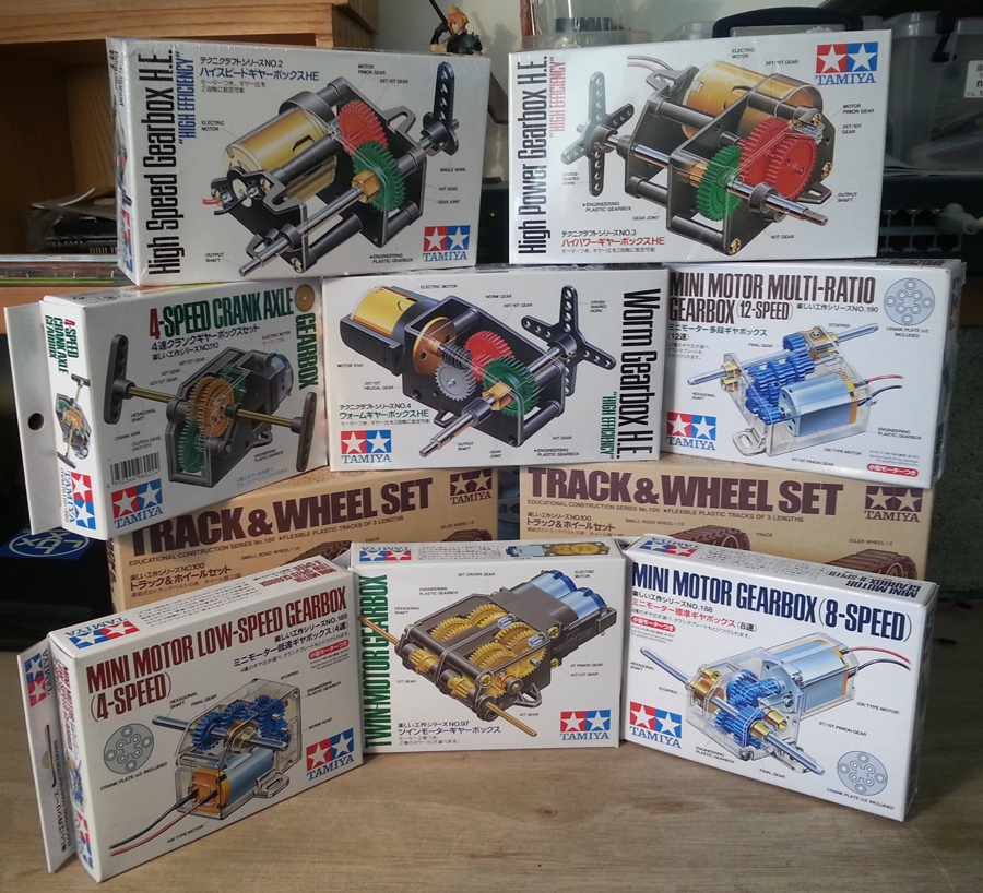 פיתוח תוכנה: Tamiya GearBox Kit