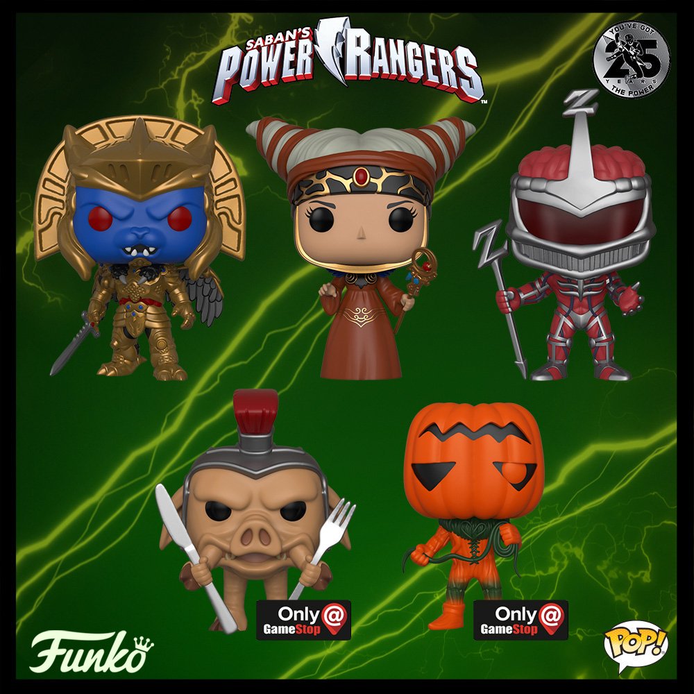 New Mighty Morphin' Power Rangers Funko Pop Figures Revealed - JEFusion