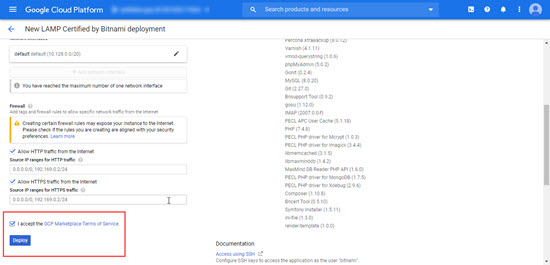 Setting up LAMP Certified by Bitnami in Google Cloud Platform ~ IT ...