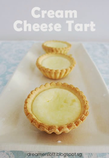 DreamersLoft: Cream Cheese Tart