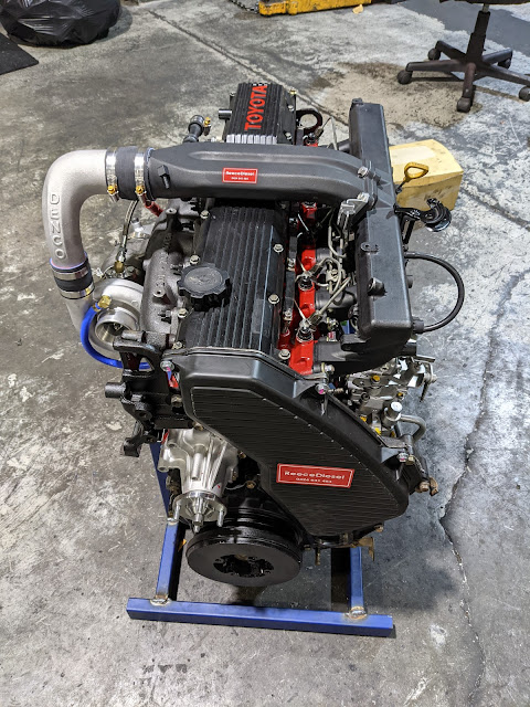 Coaster Motorhome: Repowering our tired 1HZ with a fresh 1HZT engine