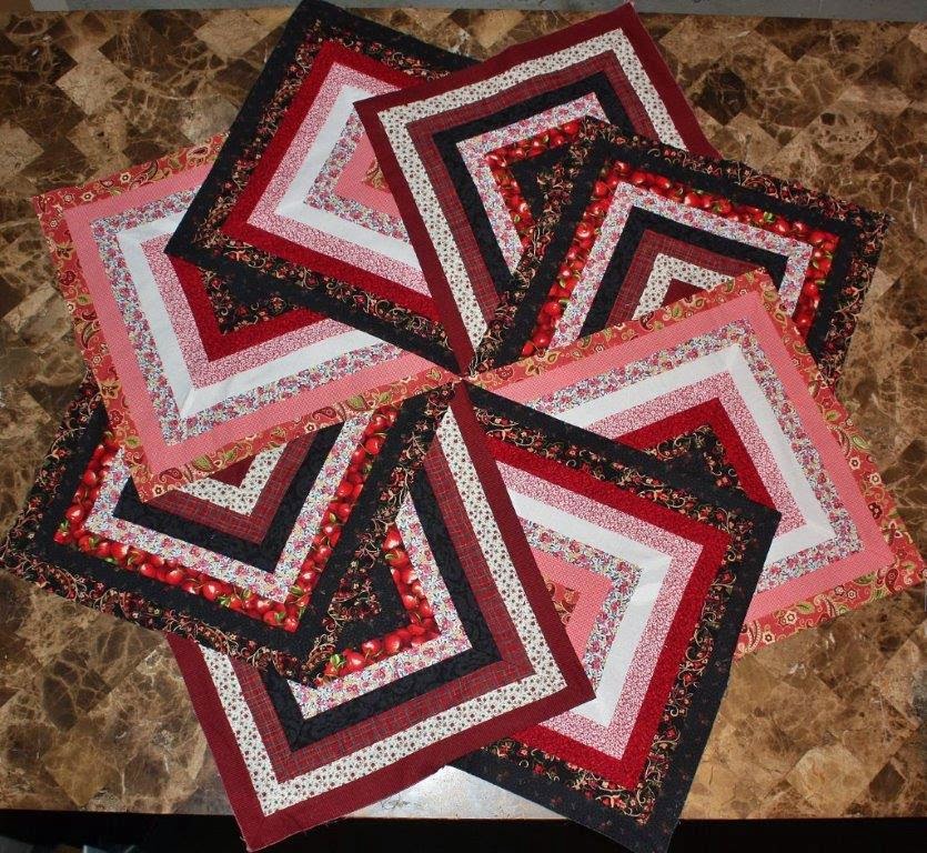 Sarah Lynn's Quilting: Strata Star Table Topper -- Top is Done