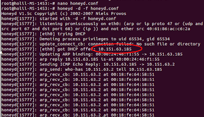 holil_pro: Instalasi Honeypot: HoneyD
