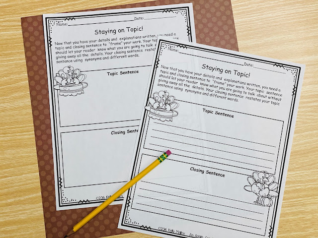 An Apple For The Teacher: Please Don't Eat The Turkey! Fun Writing Prompt