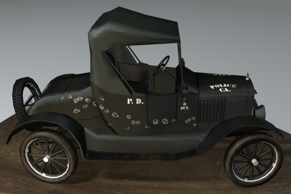 Samantha Criner: Model T Police Car