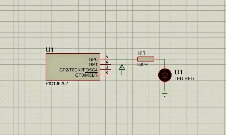 Microcontroladores Pic en Lenguaje Basic: Led Intermitente