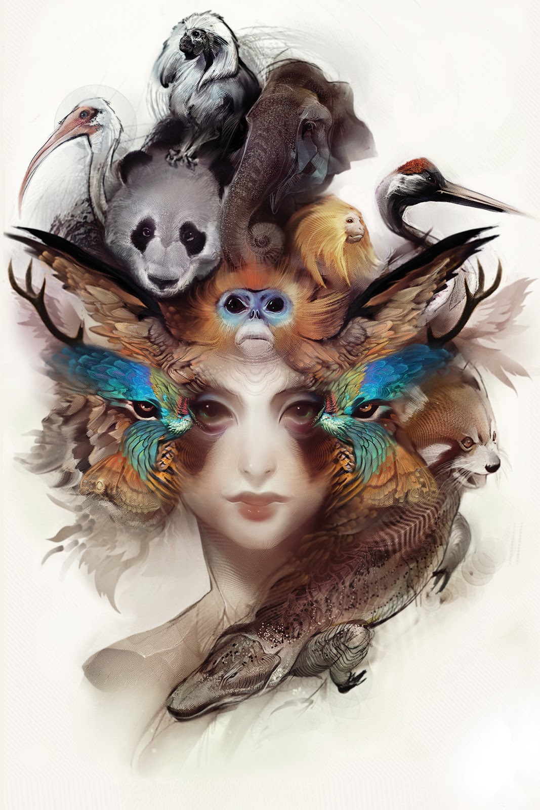 Android Jones képei - Solarpunk magyarul