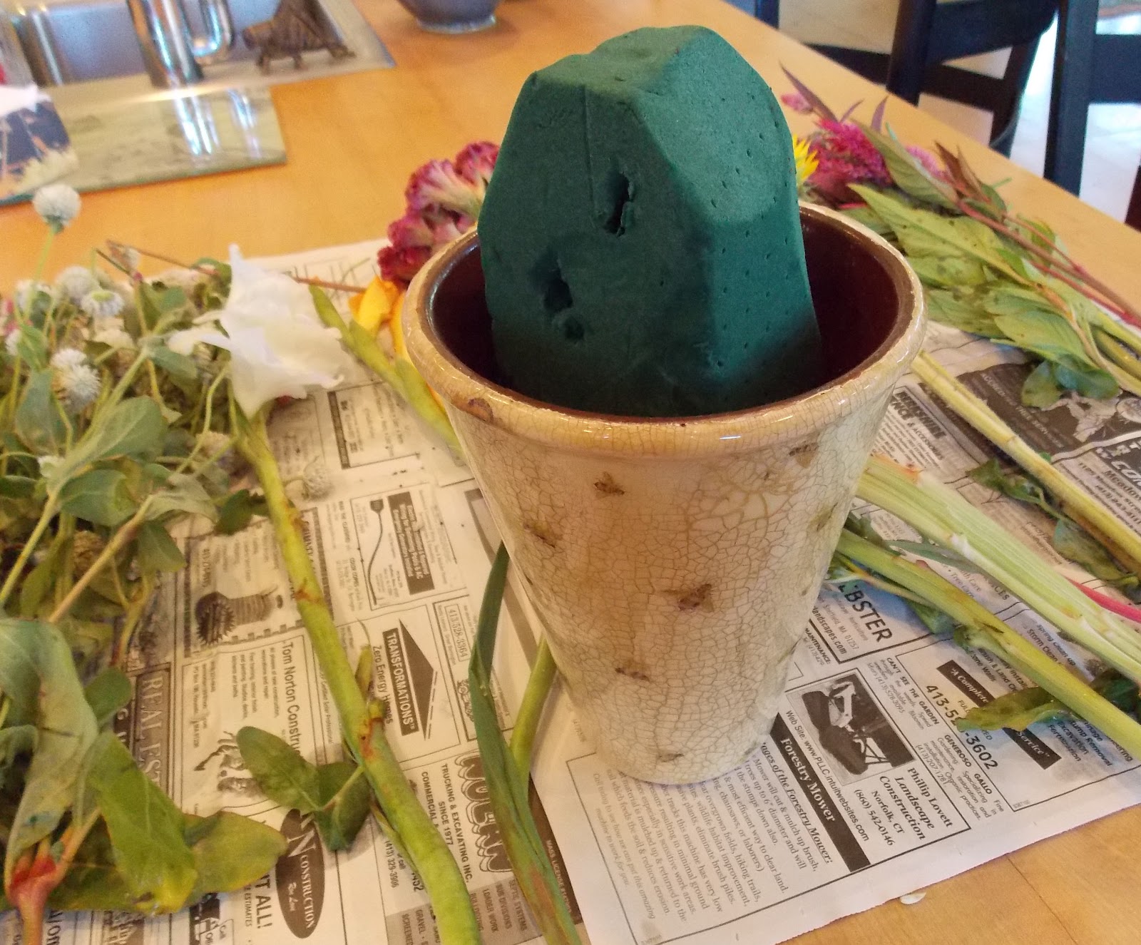 flower flinging: Mixed Bouquets, mixed results....