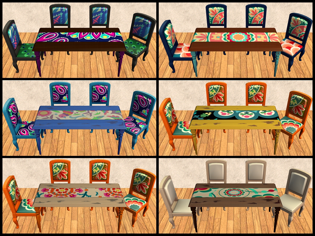 TheNinthWaveSims: The Sims 2 - The Sims 4 Movie Hangout Dining Set For ...