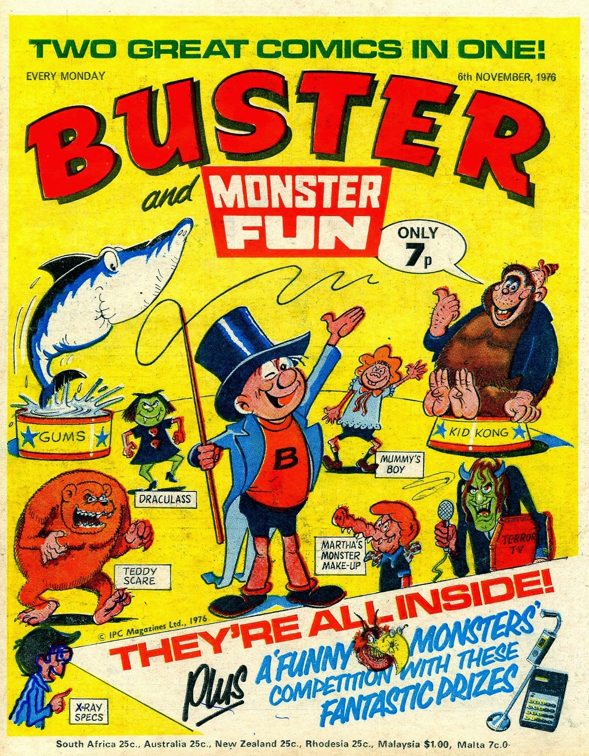 *KAZOOP !!: 1976: A LOOK AT THE SECOND YEAR OF MONSTER FUN COMIC