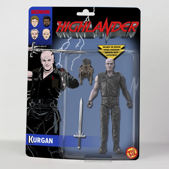 Highlander - Connor MacLeod & Kurgan Fig Biz Action Figure (Incendium)