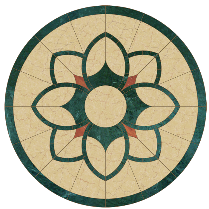 SWTEXTURE - free architectural textures: Marble Stone Medallions - 01