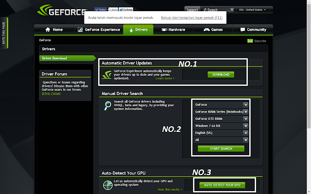 Cara Update Dan Download Driver VGA AMD,Nvidia,dan IntelHD Yang Benar ...