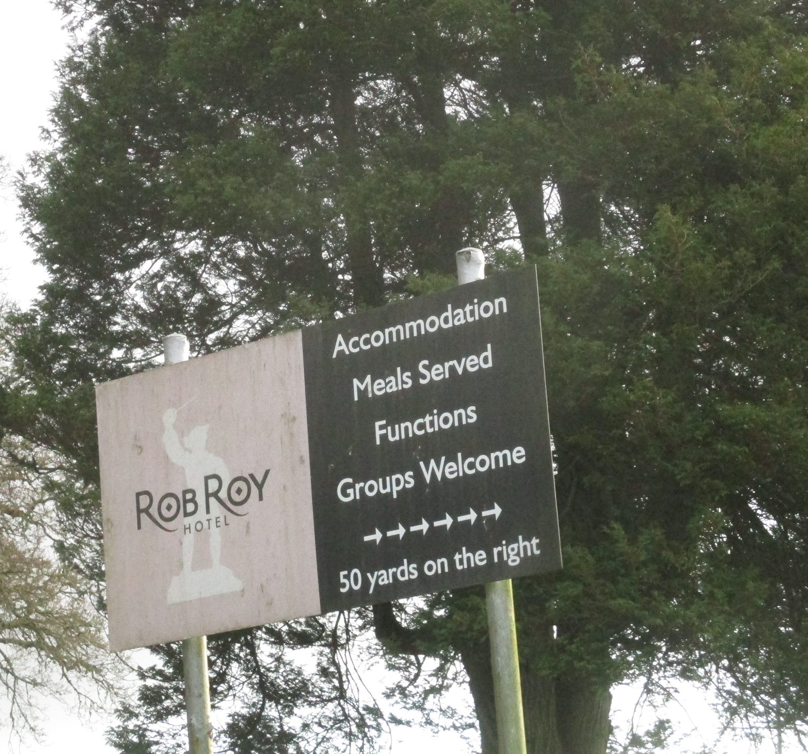 The Wryneck: TEN-MINUTE TWITCH: ROB ROY HOTEL, ABERFOYLE, PERTHSHIRE