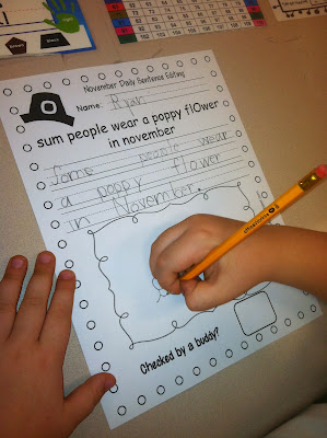 Mrs. Wheeler's First Grade Tidbits: Daily Sentence Editing