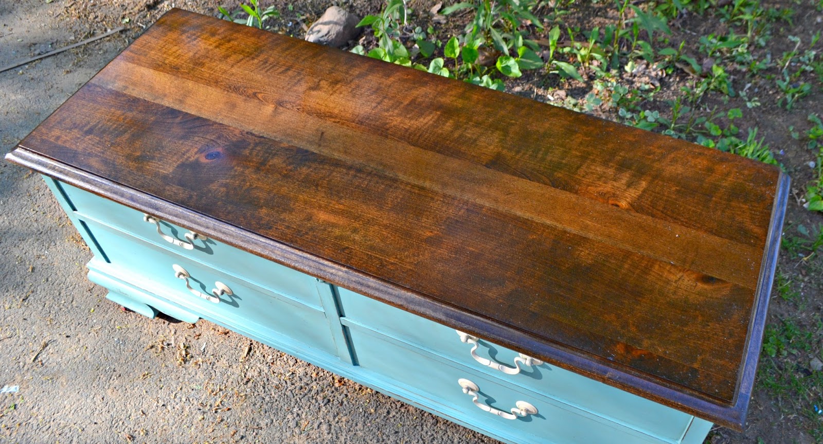 Heir and Space: A Vintage Lane Cedar Chest in Blue
