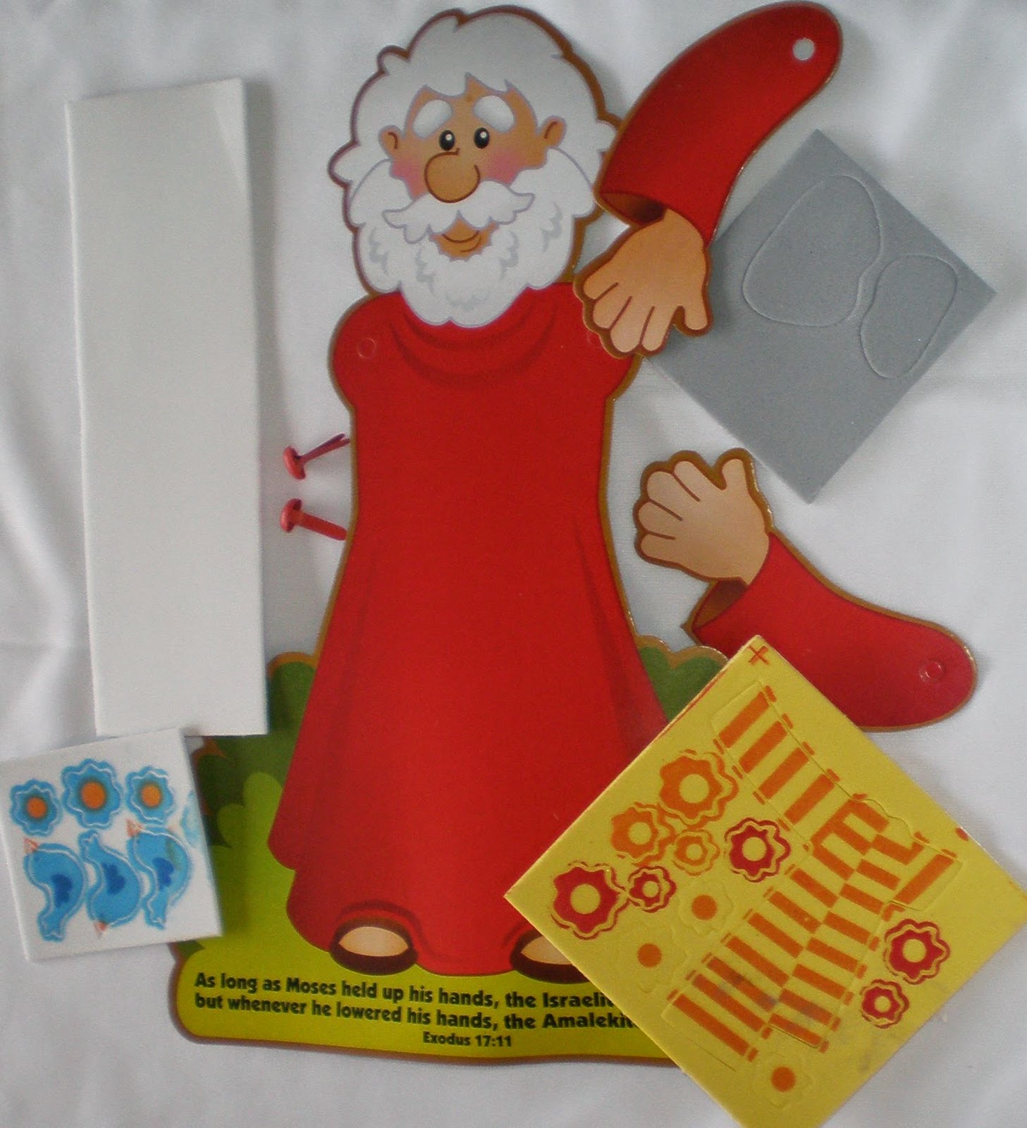 Petersham Bible Book & Tract Depot: Moses Puppet Craft Kit