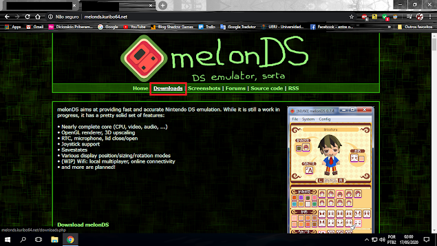 Tutorial: MelonDS - emulador de Nintendo DS para PC (Windows e Linux ...