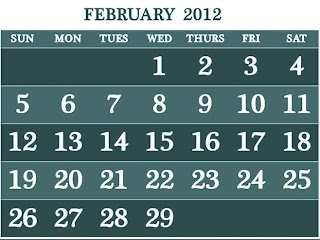 Nevenkitis: Printable February 2012 calendar free