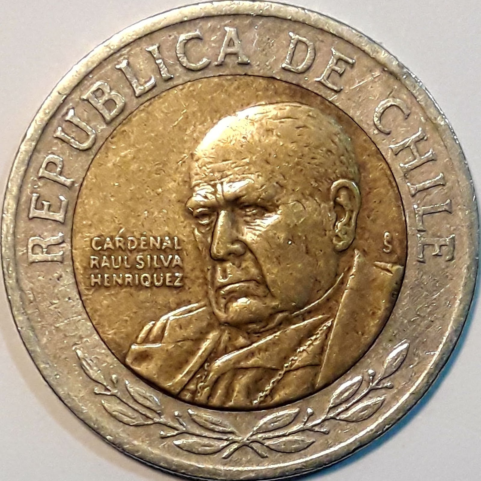 Catalogo Numismatica Chile Chile KM 235 500 Pesos 2002 V1