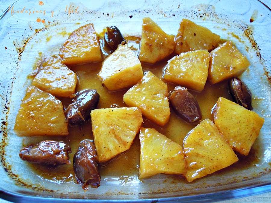Piña asada a la miel | Cocina