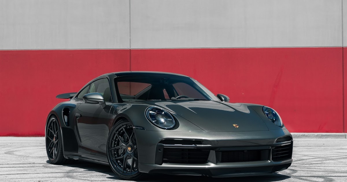 Porsche Turbo S on HRE Wheels