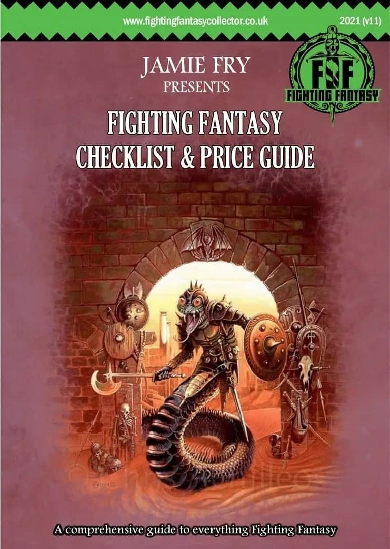 Fighting Fantasy 2023: The Fighting Fantasy Collector's Checklist and ...
