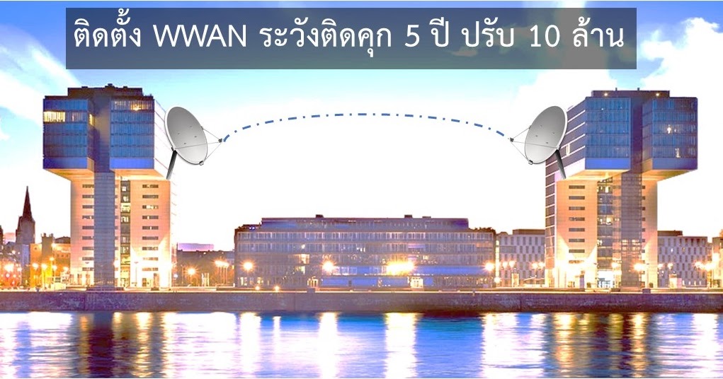 Mom I'm Hungry ! (Thai): ติดตั้ง WWAN ระวัง อาจติดคุก!