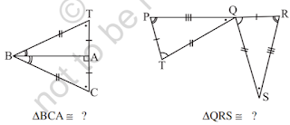 NCERT Solutions for Class 7 Maths Chapter 7 Congruence of Triangles