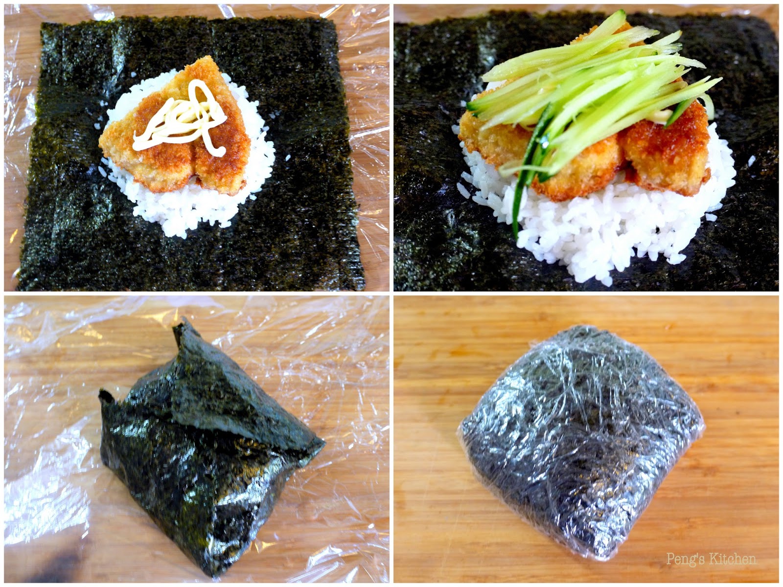 Peng's Kitchen: Onigirazu (Japanese Rice Sandwich)