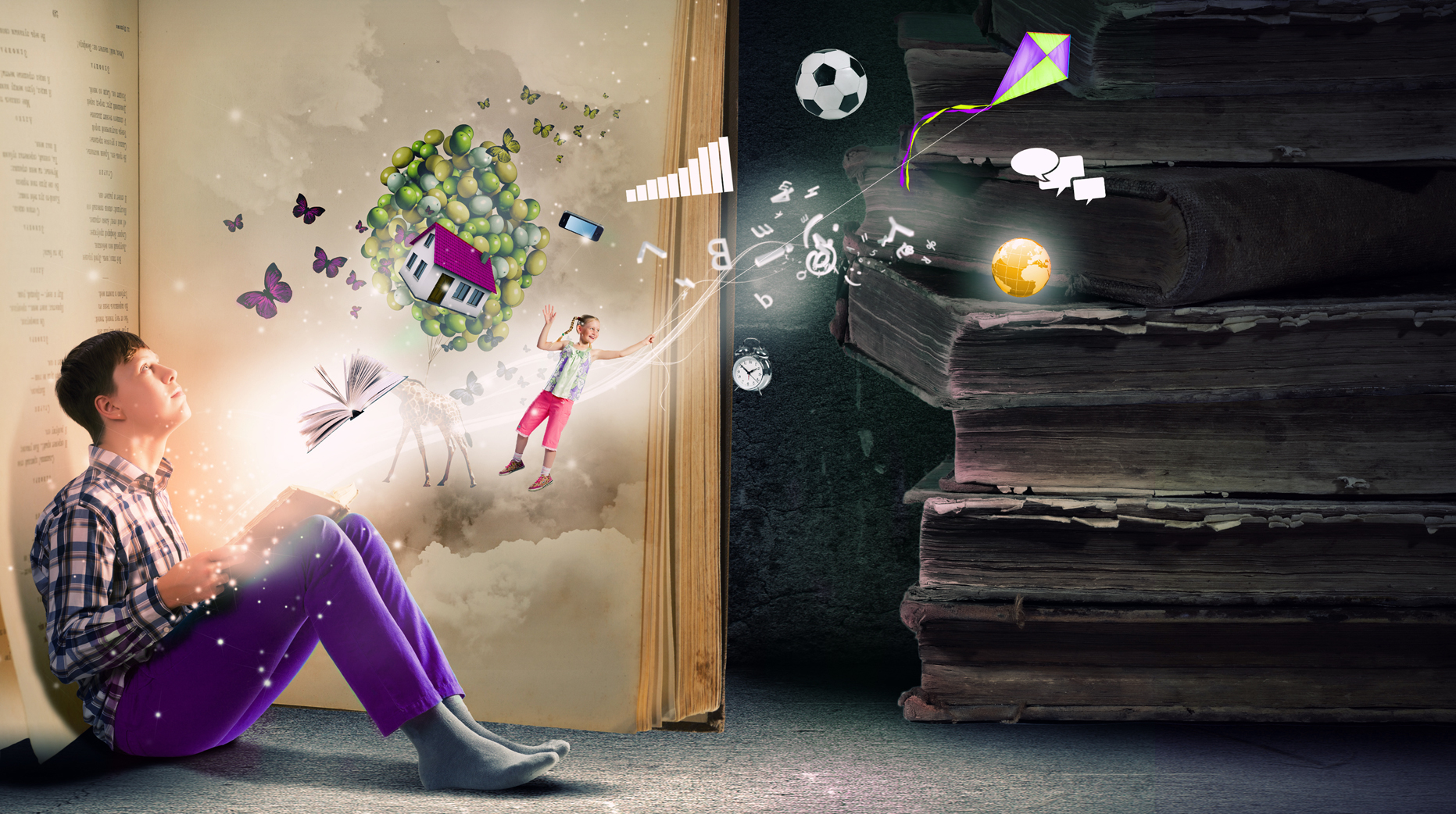 THE POWER OF YOUR IMAGINATION. USE YOUR MIND!