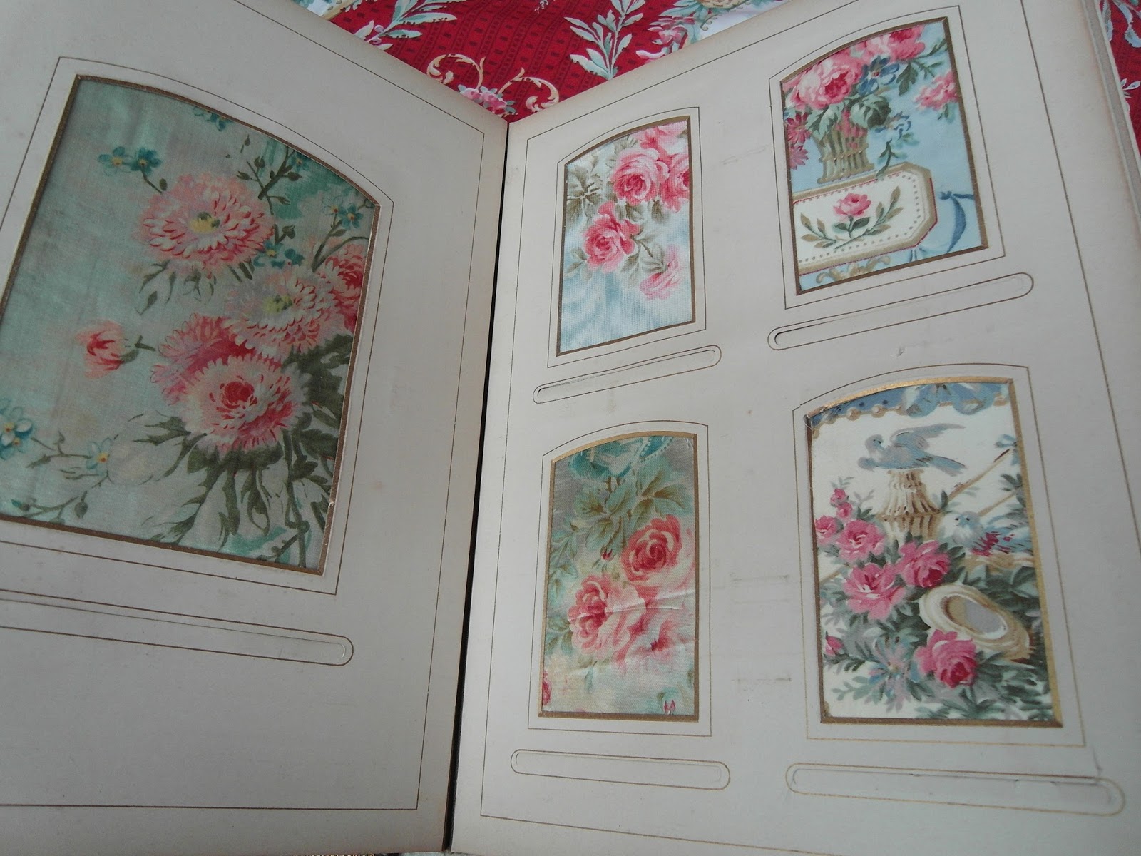 Niki Fretwell: Antique Fabric Sample Book