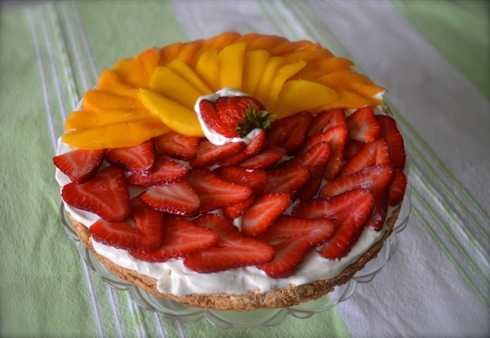 Mostachon de Fresa - Mango