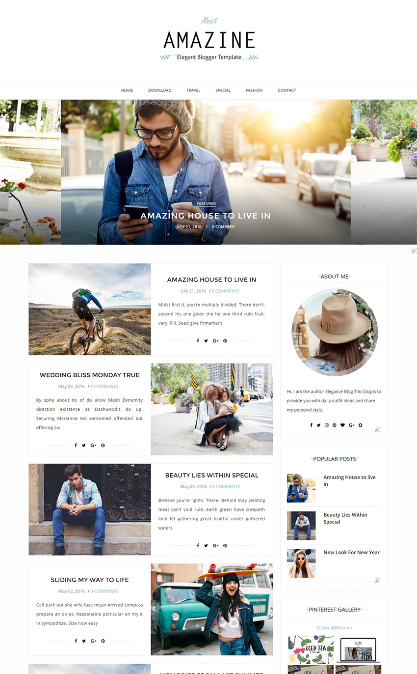 Free Responsive Blogger Templates| Blog Themes| Bthemez