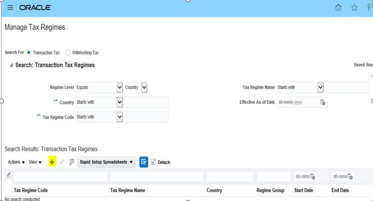 Oracle Application's Blog: Chapter 6: Oracle Fusion Tax Implementation