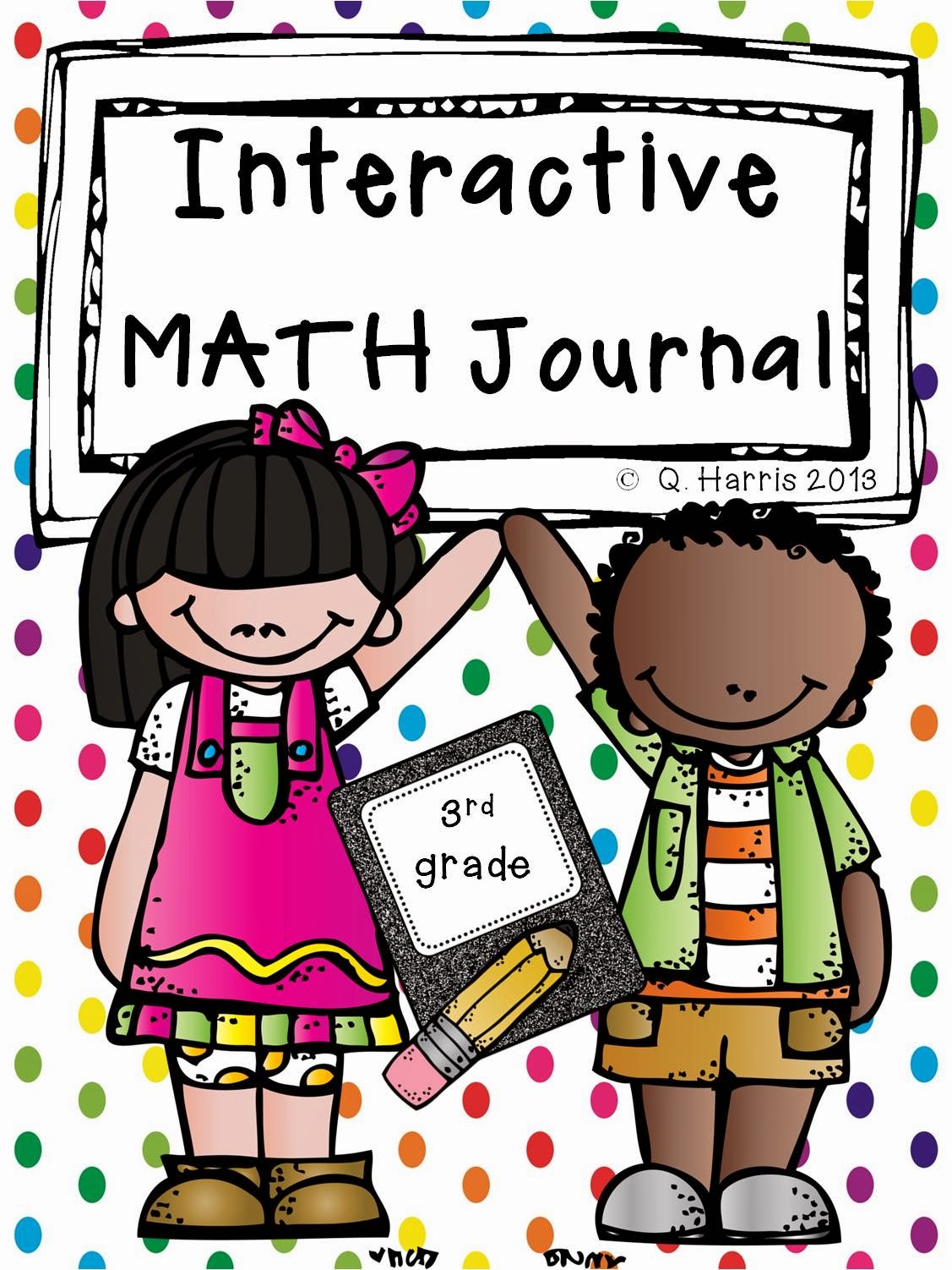 TeachersHQ: Interactive Math Notebook for 3rd Grade