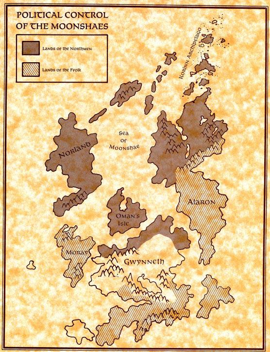 El Descanso del Escriba: Moonshae, para AD&D