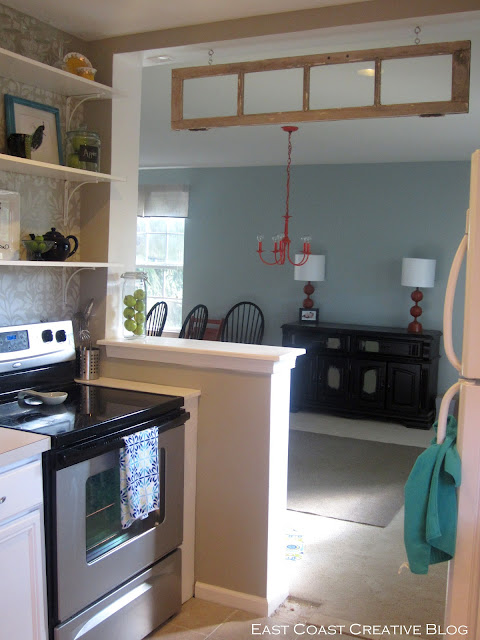 Transom Window {Kitchen Update} | East Coast Creative