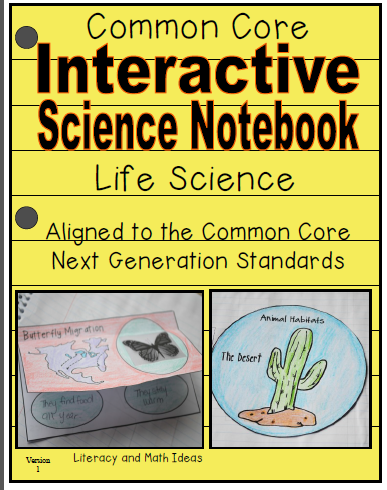 Literacy & Math Ideas: Interactive Science Notebooks