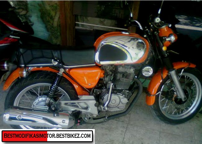 Modifikasi Honda CB Mesin Full Tiger 6 Speed Gambar Modifikasi Motor